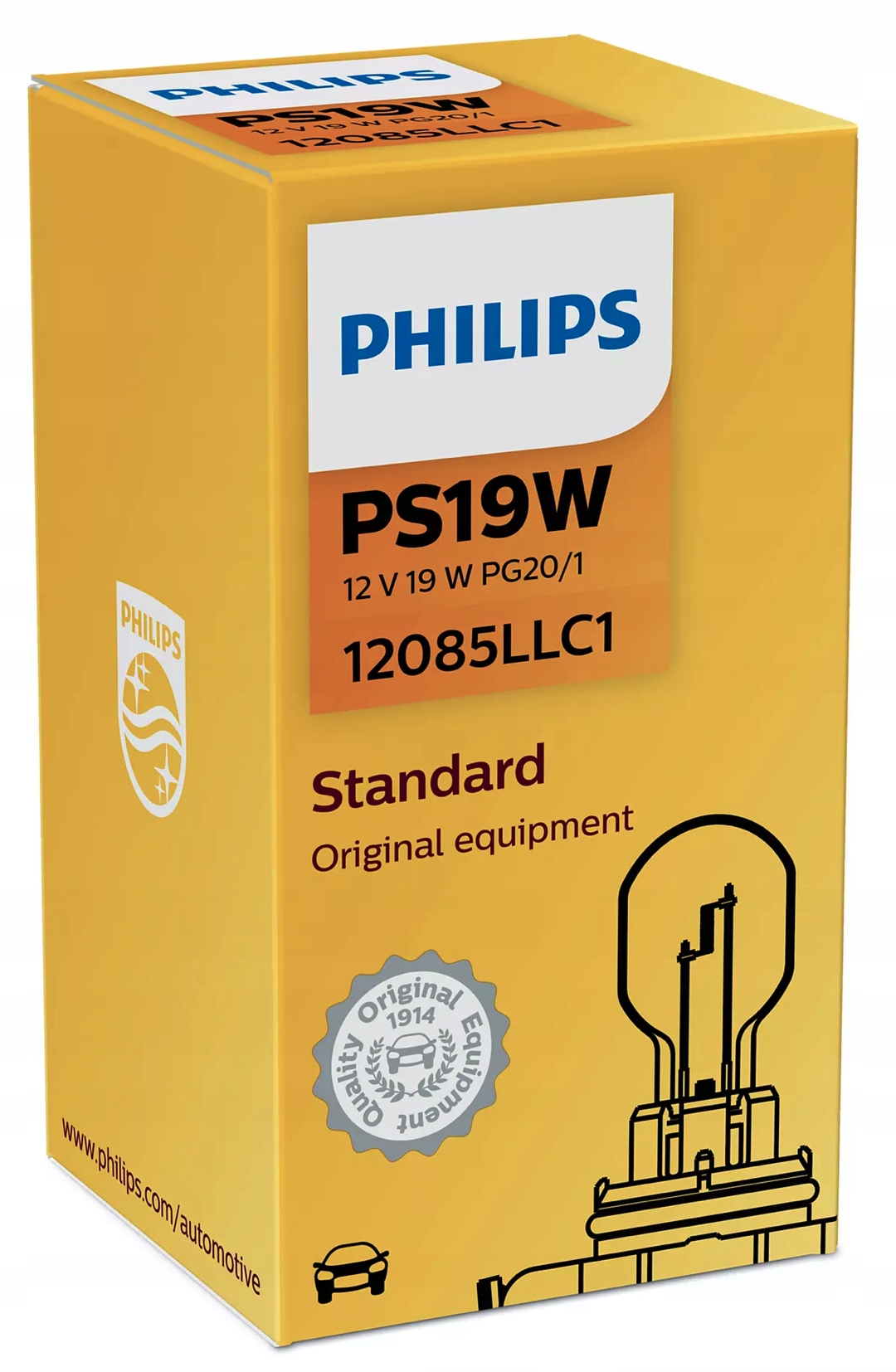 Philips żarówka Hyper Vision PS19W Long Life 12085LLC1 za 42,99 zł z ...