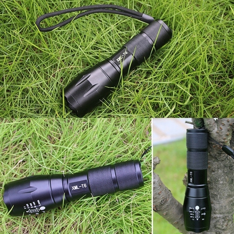 15000 lm CREE T6 LED Potężna latarka LED LM CREE T - 9428044347881 ...