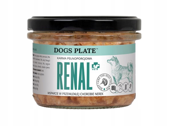 Dogs Plate Renal - Niska cena na Allegro.pl