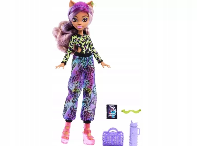 LALKA MONSTER HIGH WYSPA STRASZY-RAJ CLAWDEEN WOLF (194735183425 ...