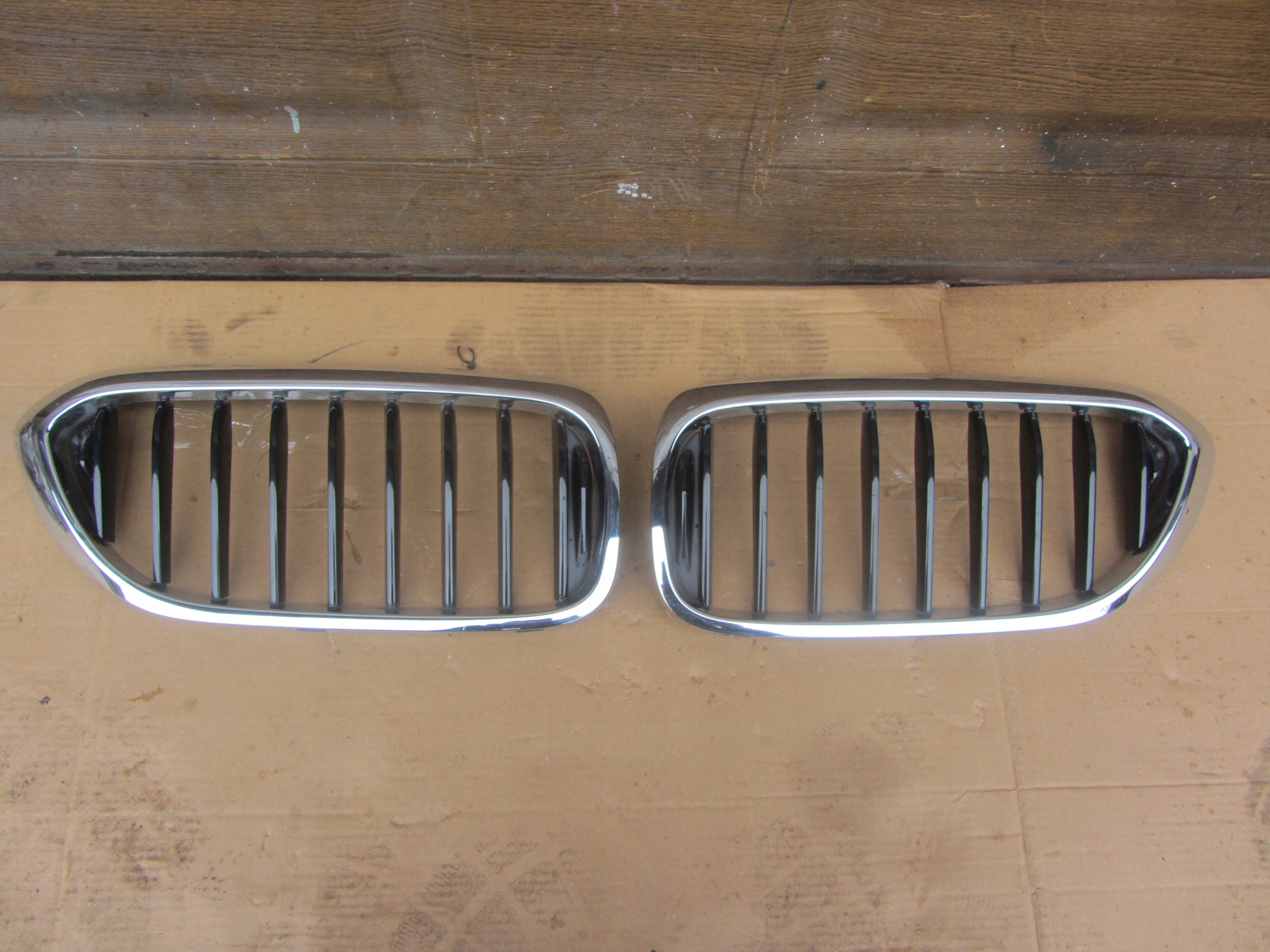 BMW 5 G30 G31 ATRAPA GRILL NERKI LEWA PRAWA KPL 7497281 /51137497281 ...