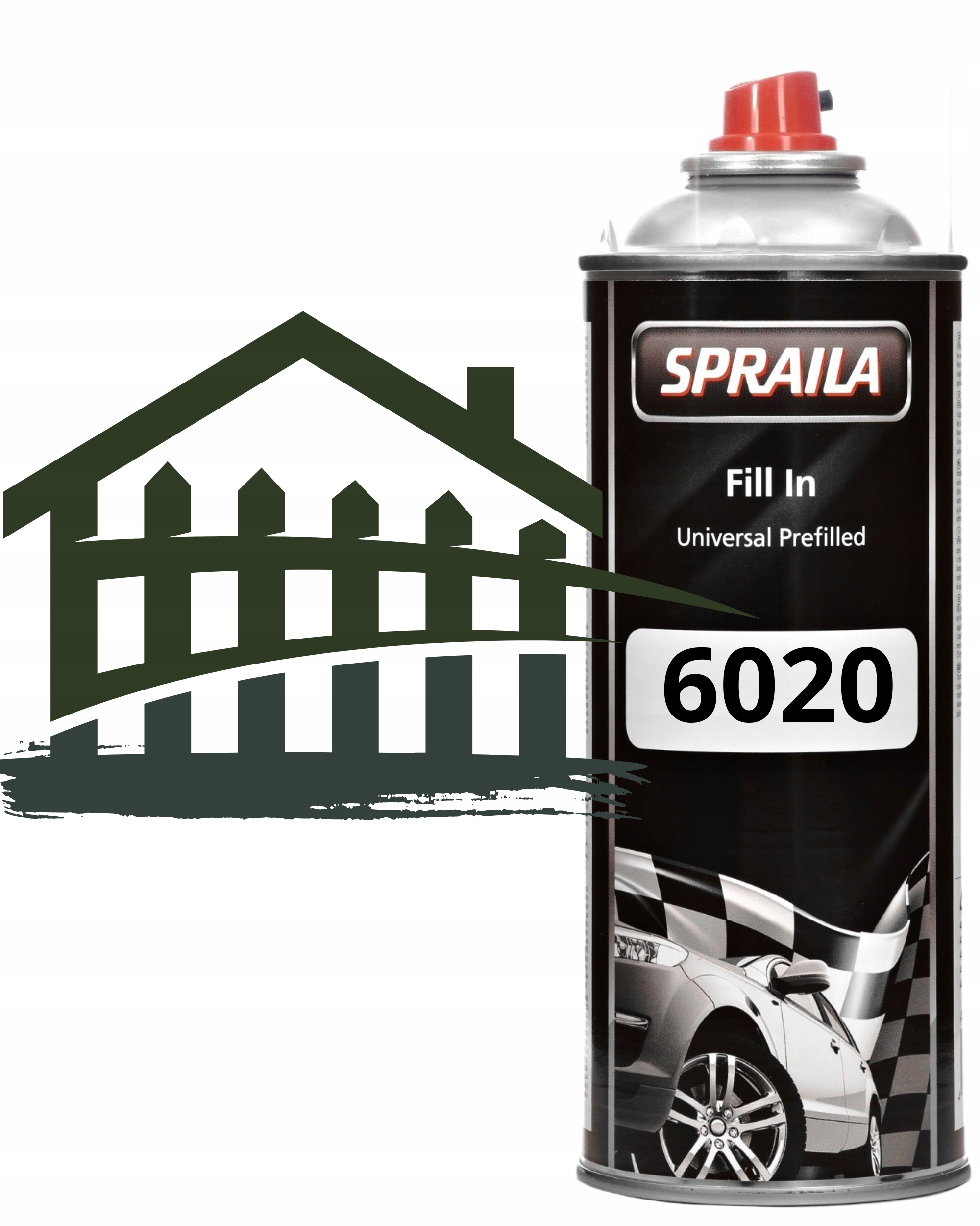 RAL 6020 MAT DACHY RYNNY I PŁOTY CHROMOWO ZIELONY FARBA LAKIER SPRAY ...