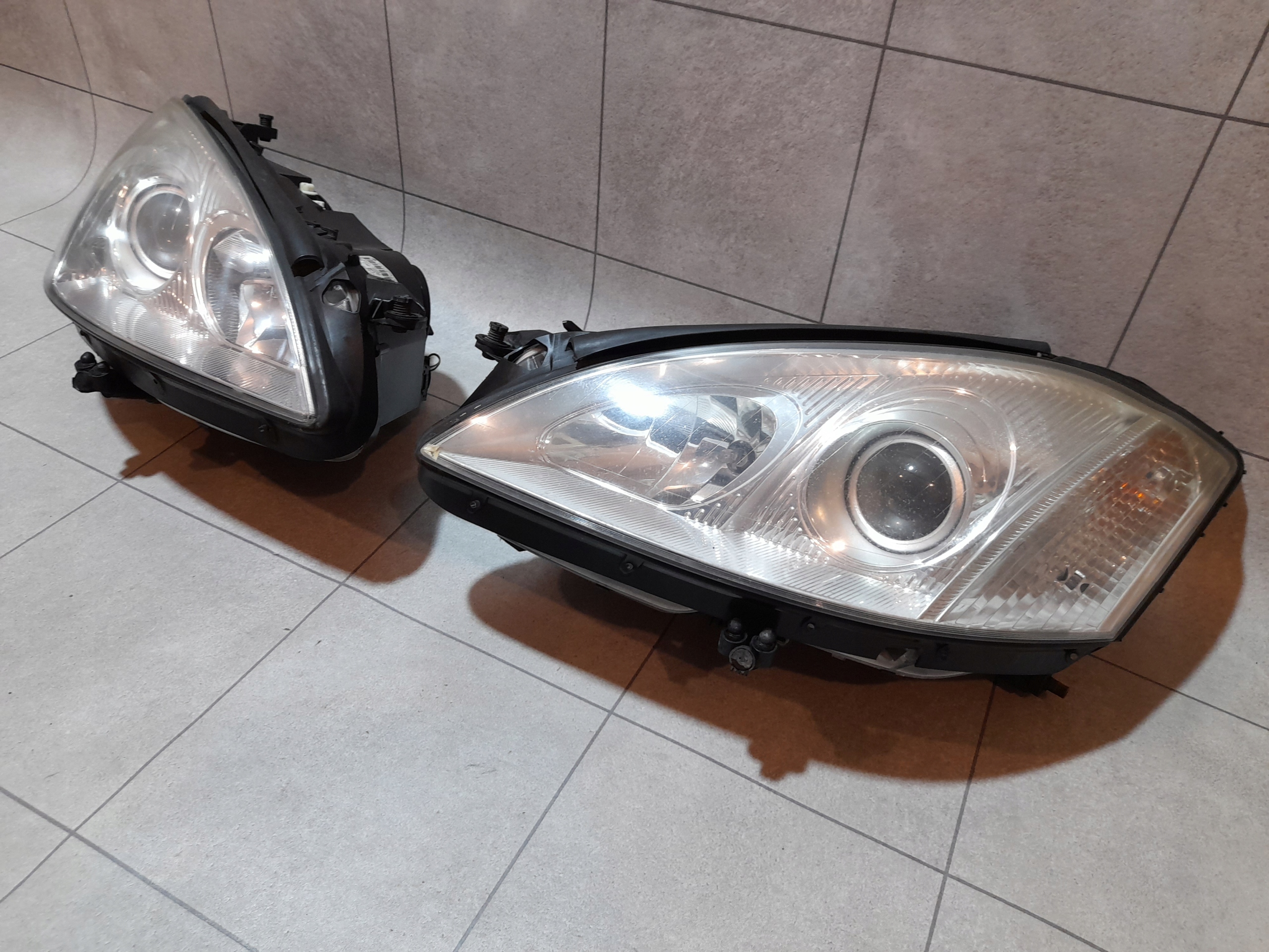MERCEDES W221 LAMPA LEWA PRZED LIFT ORYGINAŁ S-LINE S LINE A2218260258 ...