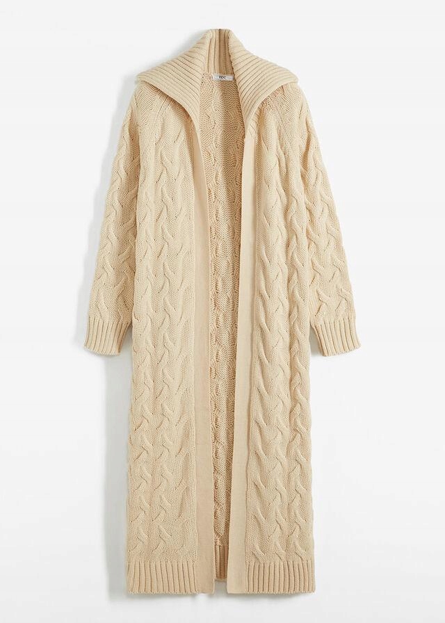 wsd DŁUGI SWETER DZIANINOWY 44/46 • Cena, Opinie • Swetry 17864151901 ...