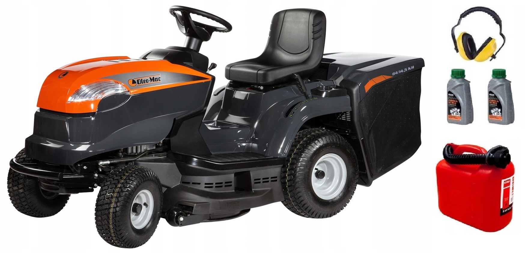 KOSIARKA TRAKTOREK OLEO-MAC 84/14,5 KM KOSZ 200L OM 84/14,5KM +DODATKI (8026619042585) • Cena ...