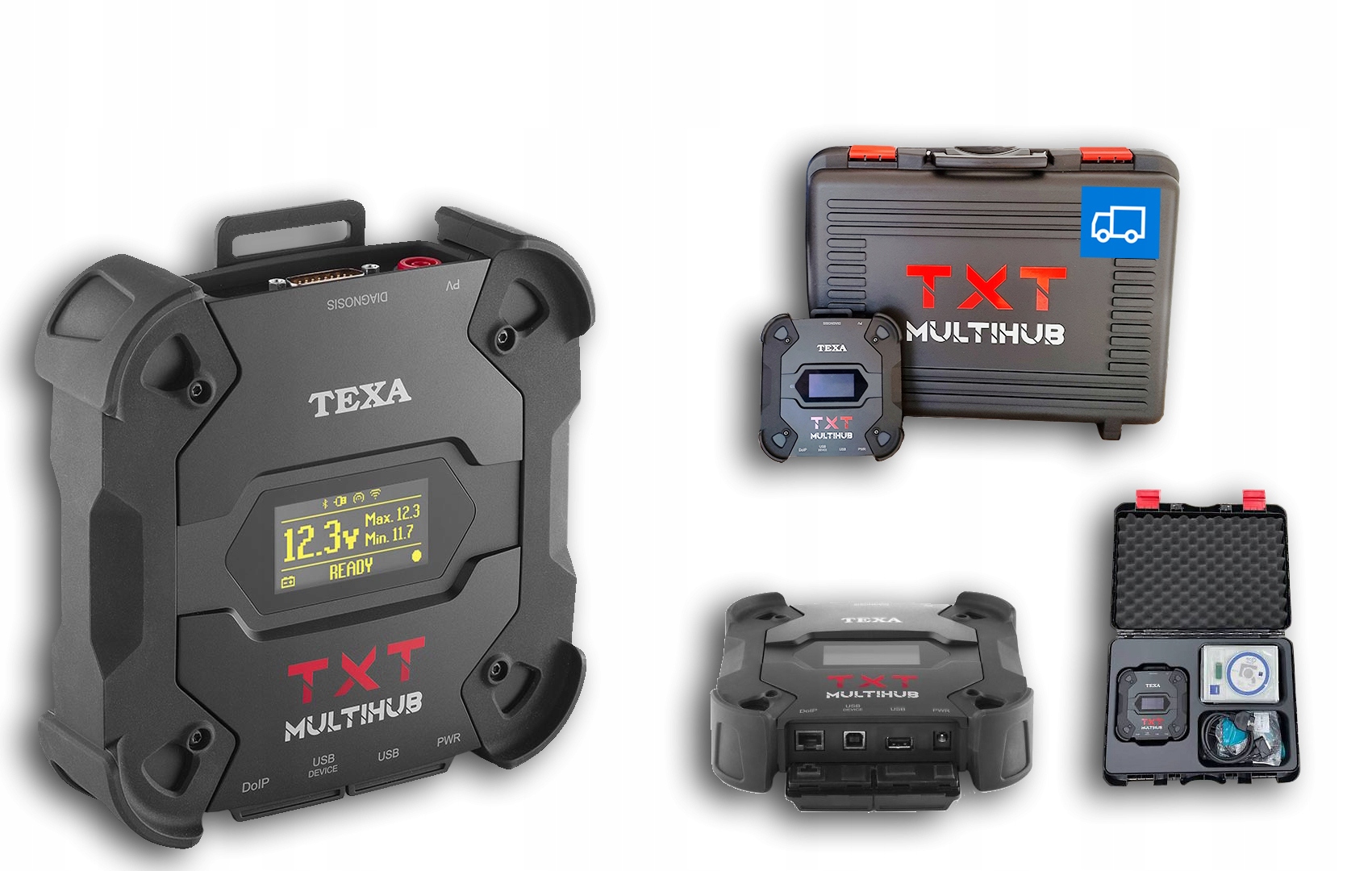 TEXA NAVIGATOR TXT MULTIHUB Diagnostyka Ciężarowe 8057157130434 za ...