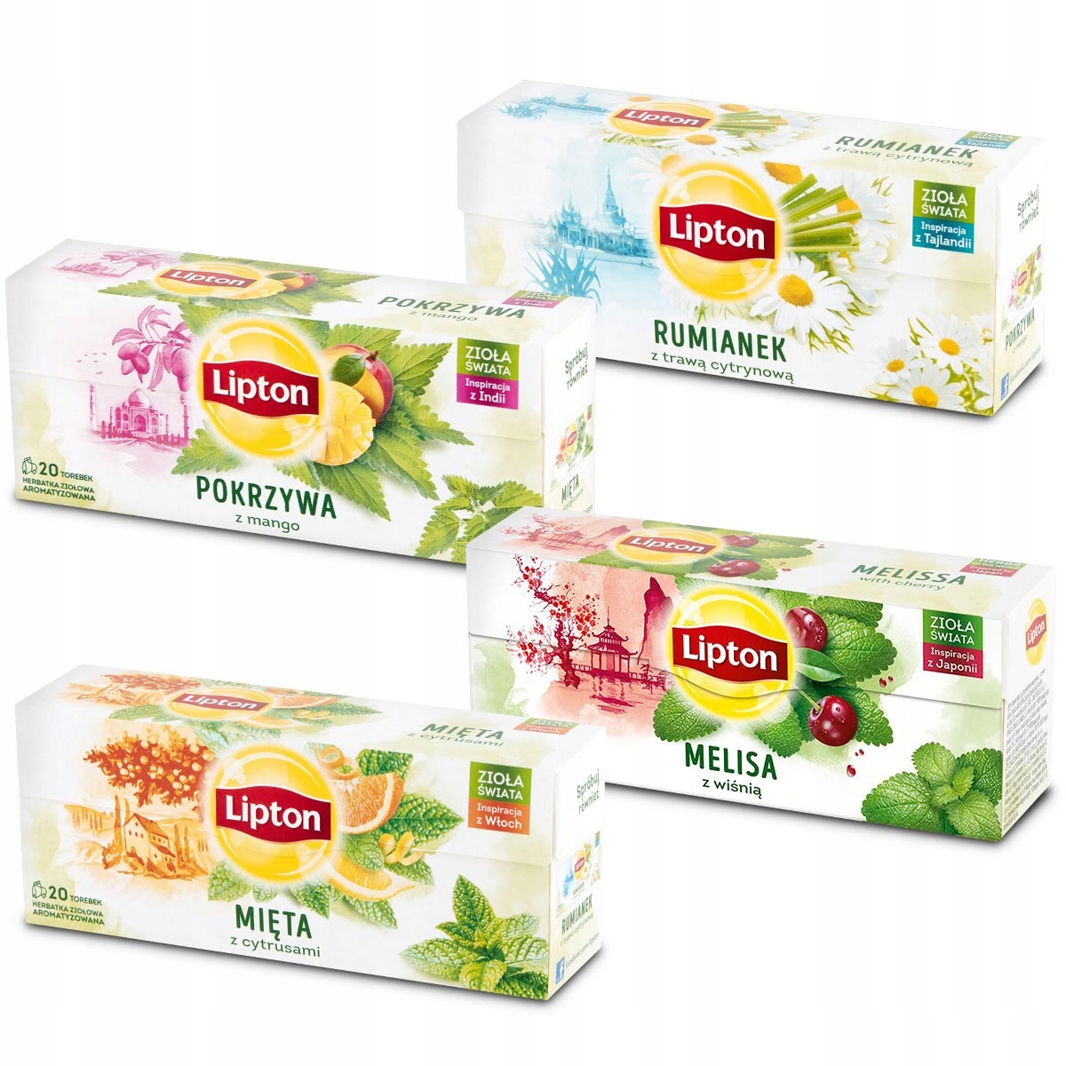 Herbata Lipton Rumianek - Niska cena na Allegro