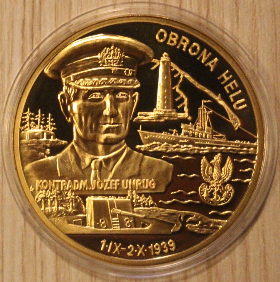 POLACY W II WOJNIE ŚWIATOWEJ - OBRONA HELU - IDEALNY, MENNICZY • Cena ...