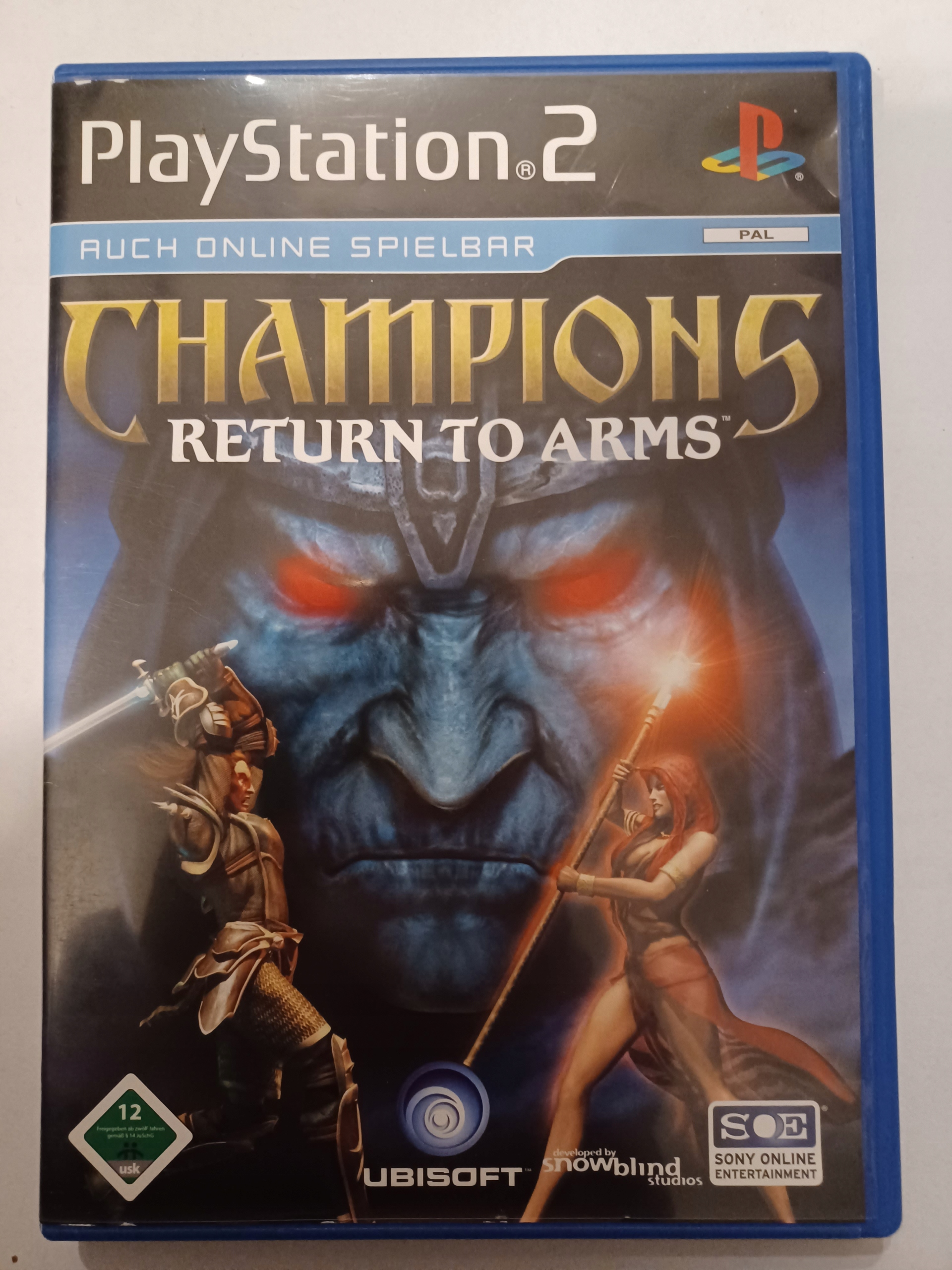 CHAMPIONS RETURN TO ARMS PlayStation 2 (PS2) pudełkowa - Stan: Używany ...