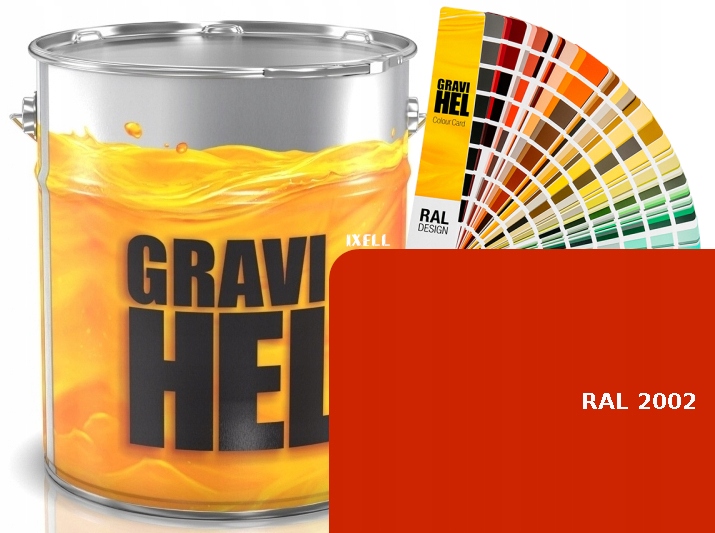 RAL 2002 orange FARBA POŁYSK jednoskład ALKID 783 (6288121122199 ...