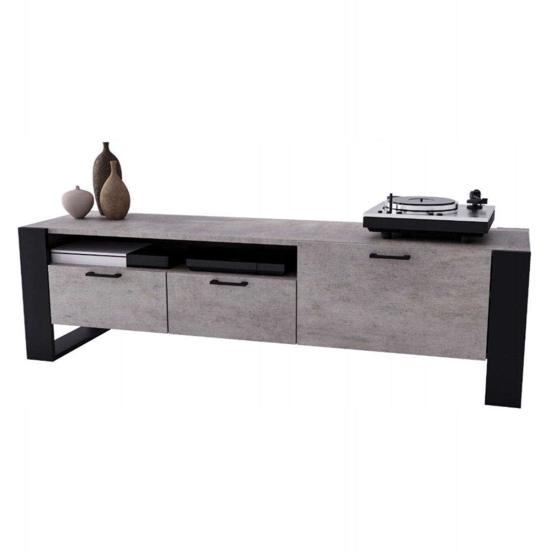 Szafka szafa stolik RTV KARO 160 loft beton salon (5905101563414 ...