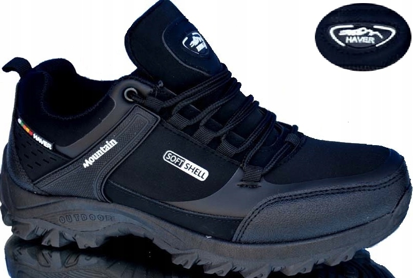 WYGODNE BUTY SOFTSHELL TREKKINGOWE SOLIDNE OBUWIE OUTDOOR TURYSTYCZNE ...