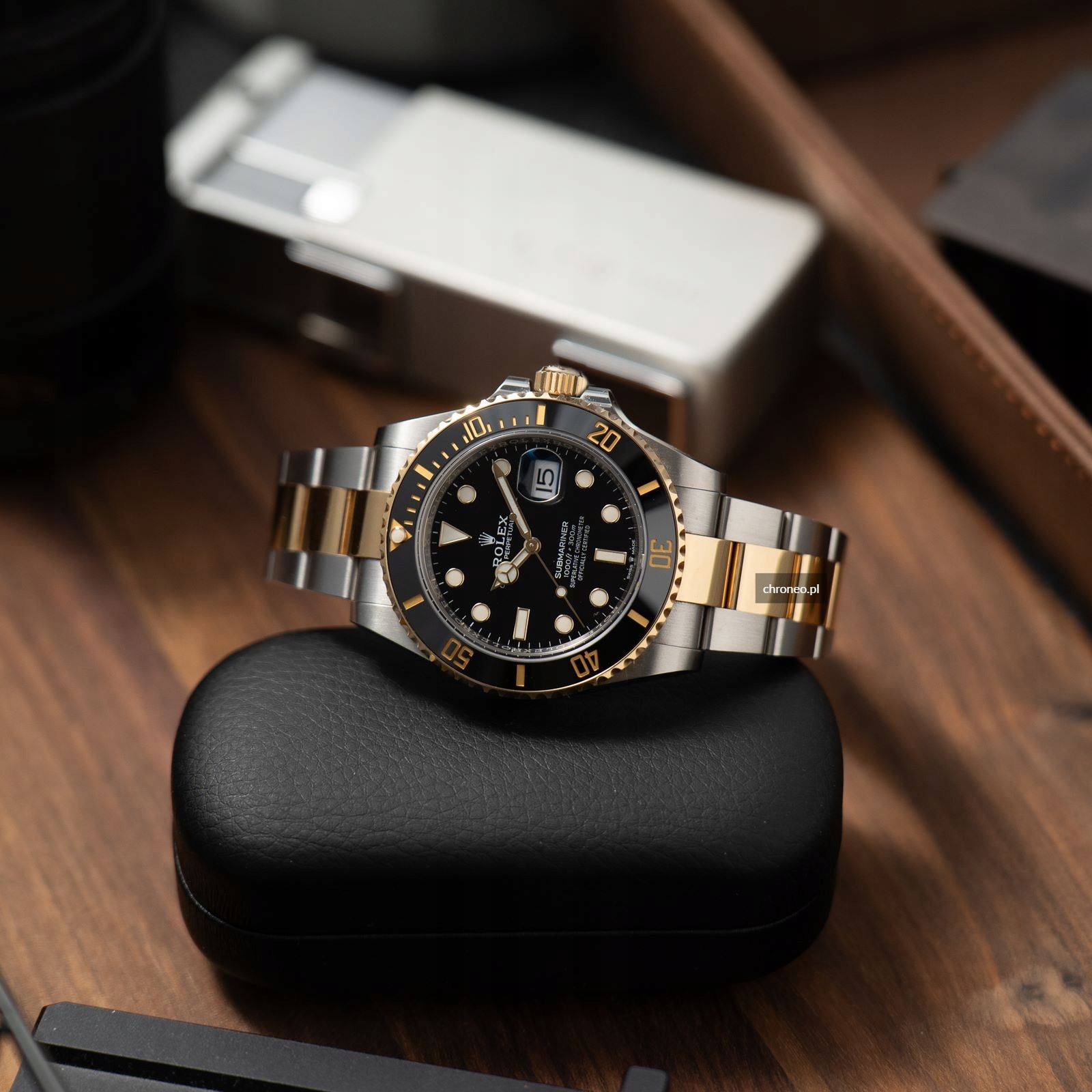 Rolex zegarek męski SUBMARINER DATE STEEL/YELLOW GOLD REF. 126613LN ...