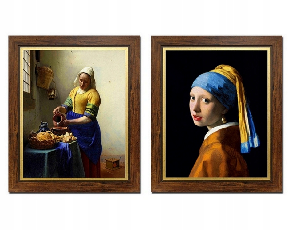 OBRAZ JAN VERMEER MLECZARKA + DZIEWCZYNA Z PERŁĄ 11474596848 - Allegro.pl OBRAZ JAN VERMEER MLECZARKA + DZIEWCZYNA Z PERŁĄ 11474596848 - Allegro.pl