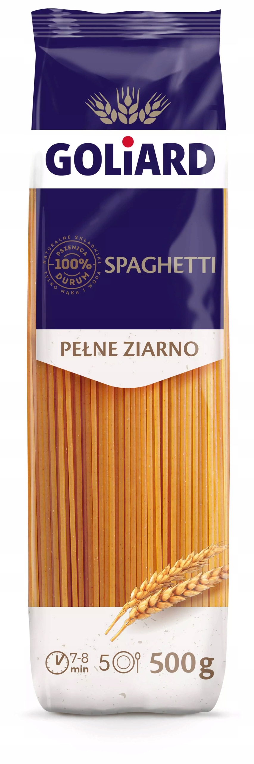 GOLIARD MAKARON SPAGHETTI PEŁNE ZIARNO 500G (5900252000399) • Cena, Opinie • Makaron 17108964805 ...