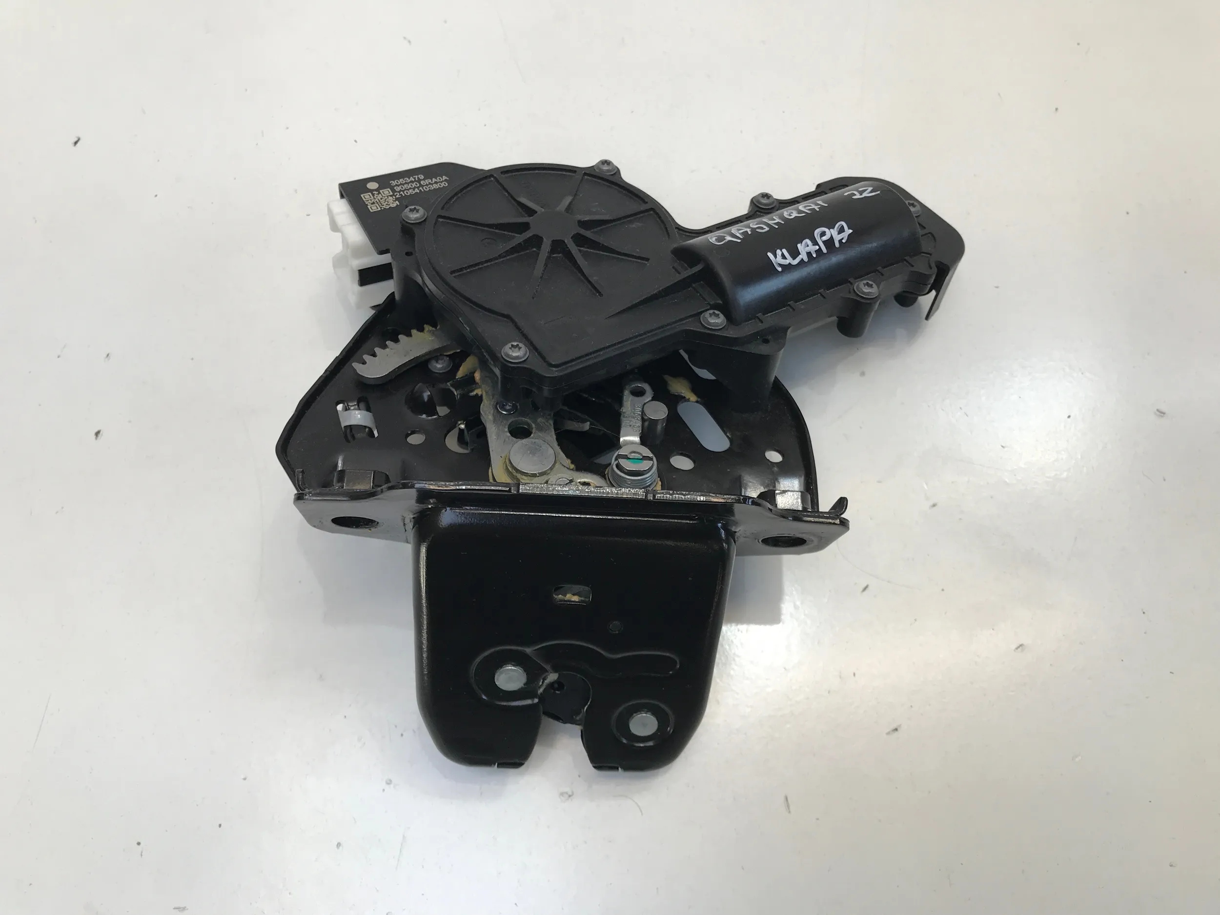 NISSAN QASHQAI III J12 ZAMEK KLAPY BAGAŻNIKA za 332.10PLN z Gurówko ...