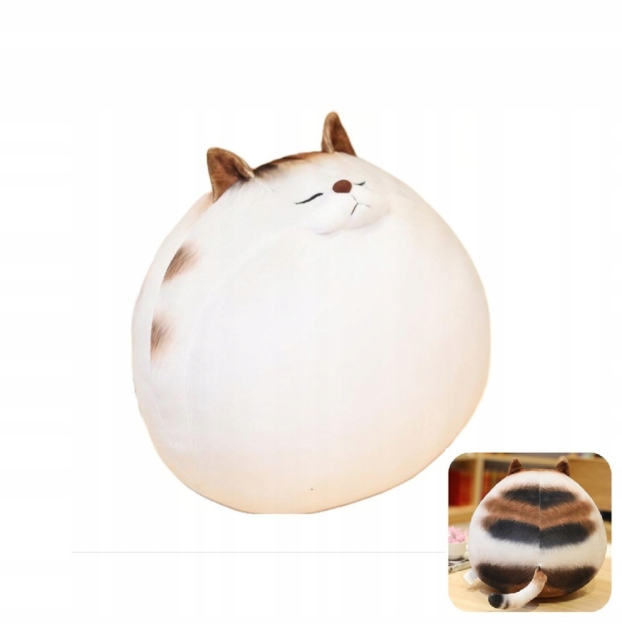 MASKOTKA PLUSZAK PODUSZKA KOT OKRĄGŁY BIAŁY 30 cm 13685015553 - Allegro.pl MASKOTKA PLUSZAK PODUSZKA KOT OKRĄGŁY BIAŁY 30 cm 13685015553 - Allegro.pl