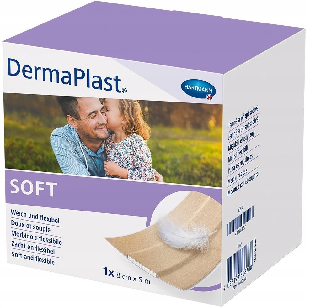 HARTMANN - DermaPlast Soft - 8 cm x 5 m (4052199506708) • Cena, Opinie ...