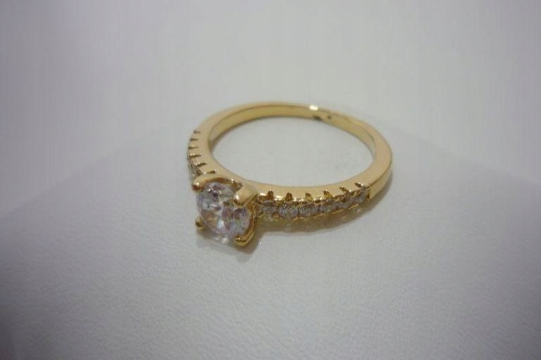 ZŁOTY PIERŚCIONEK 585 3,09G • Cena, Opinie • Pierścionki, obrączki 14098152981 • Allegro