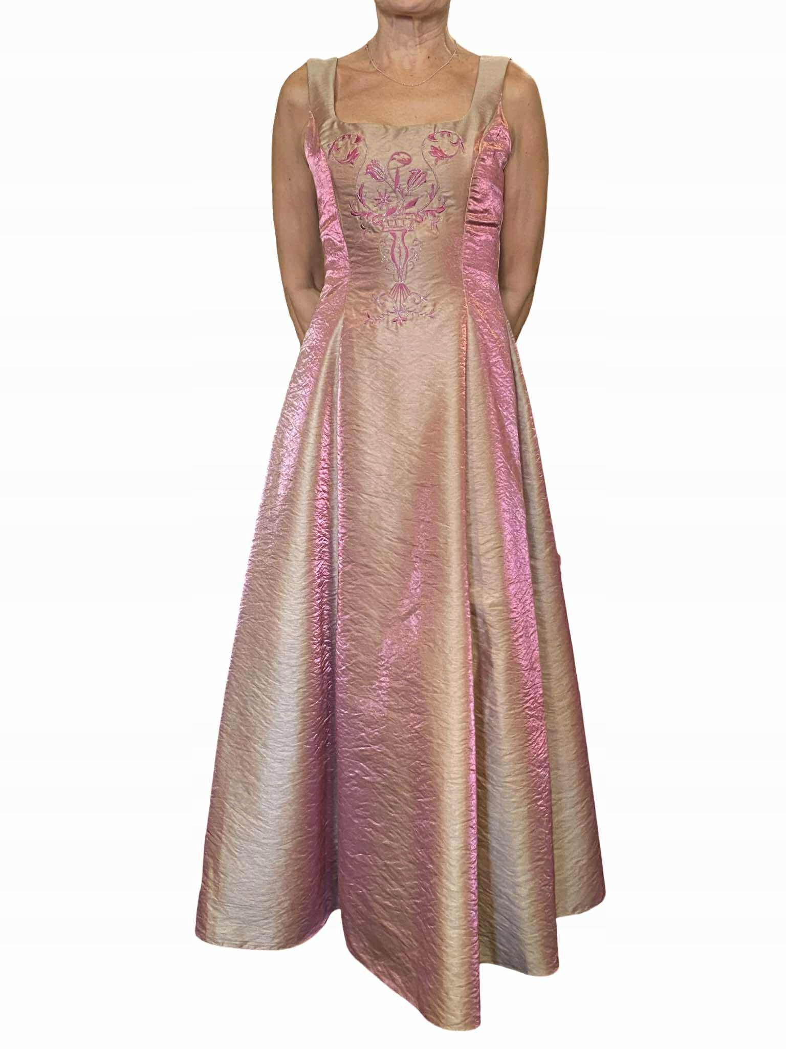 VG LUXUS HOSSZÚ MAXI ESTÉLYI RUHA AMERIKAI KAMELEON SZILVESZTER S, • Ár ...