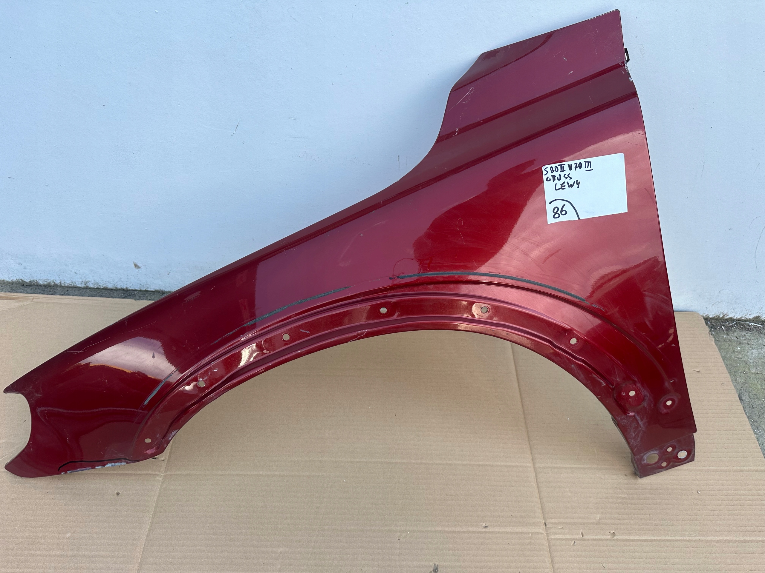 BŁOTNIK LEWY PRZOD VOLVO S80 II V70 III CROSS za 200.00PLN z Ostrów ...