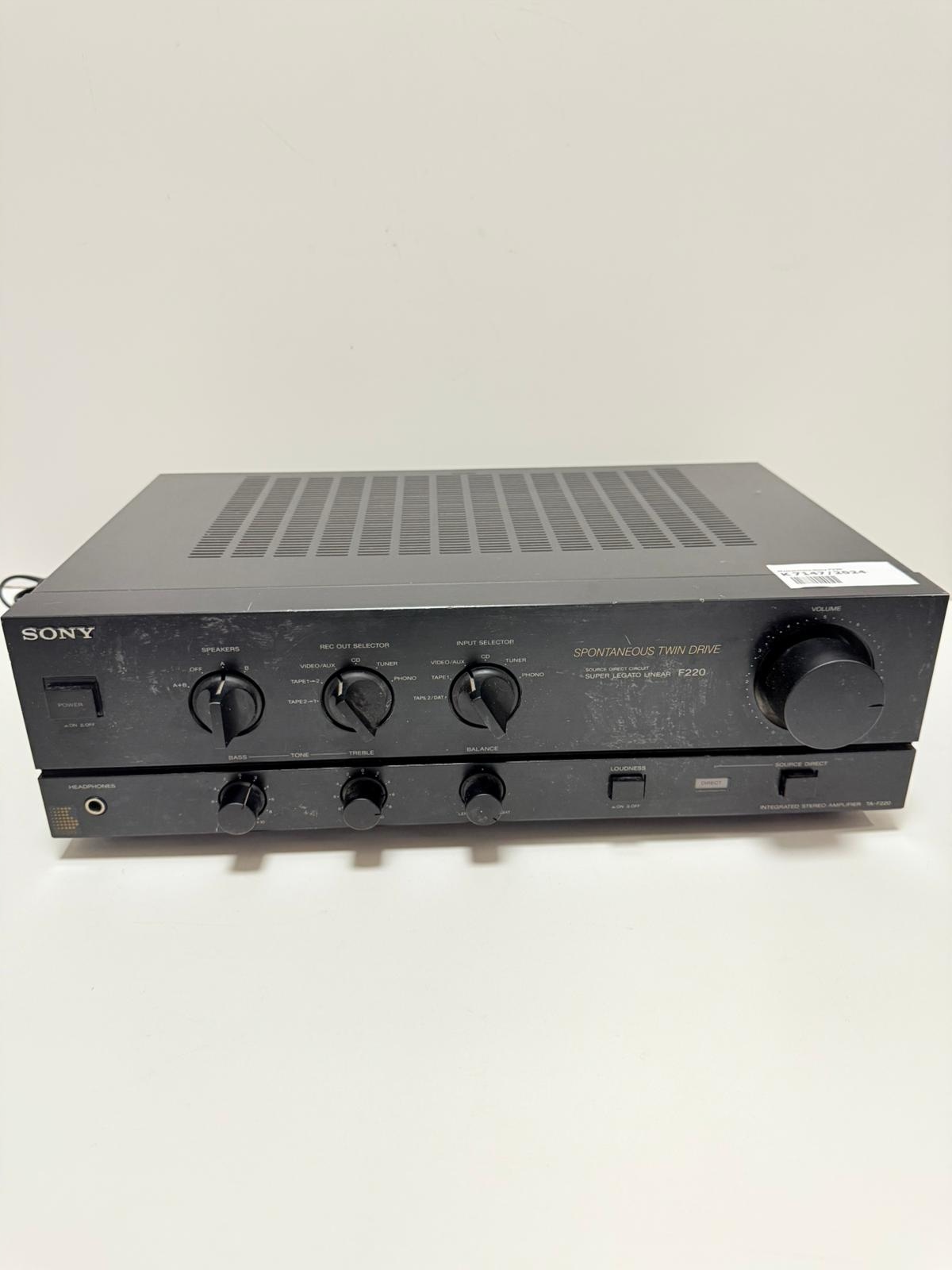 Wzmacniacz Sony TA-F220 - porównaj ceny - Allegro.pl