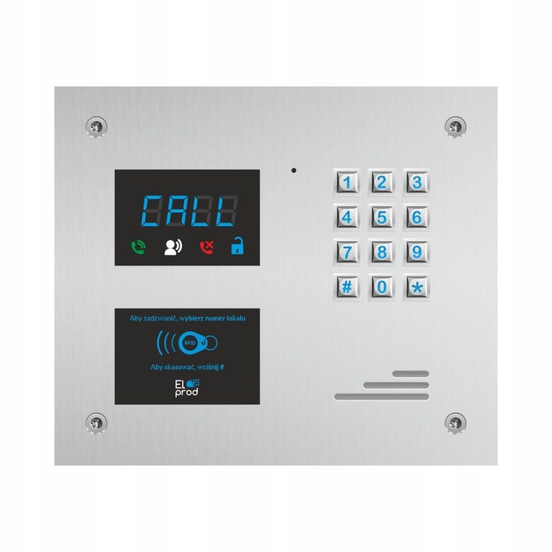domofon kaseta Elprod wielorodzinny rfid szyfrator • Cena, Opinie ...
