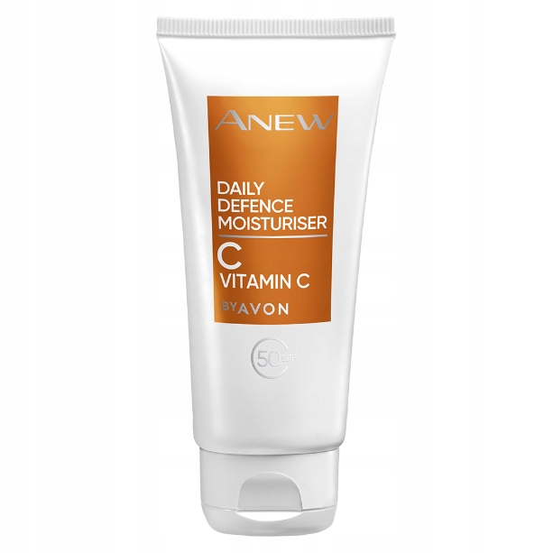 Avon Anew Krem Ochronny Nawilżający SPF50 Wit C (5059018240675) • Cena ...