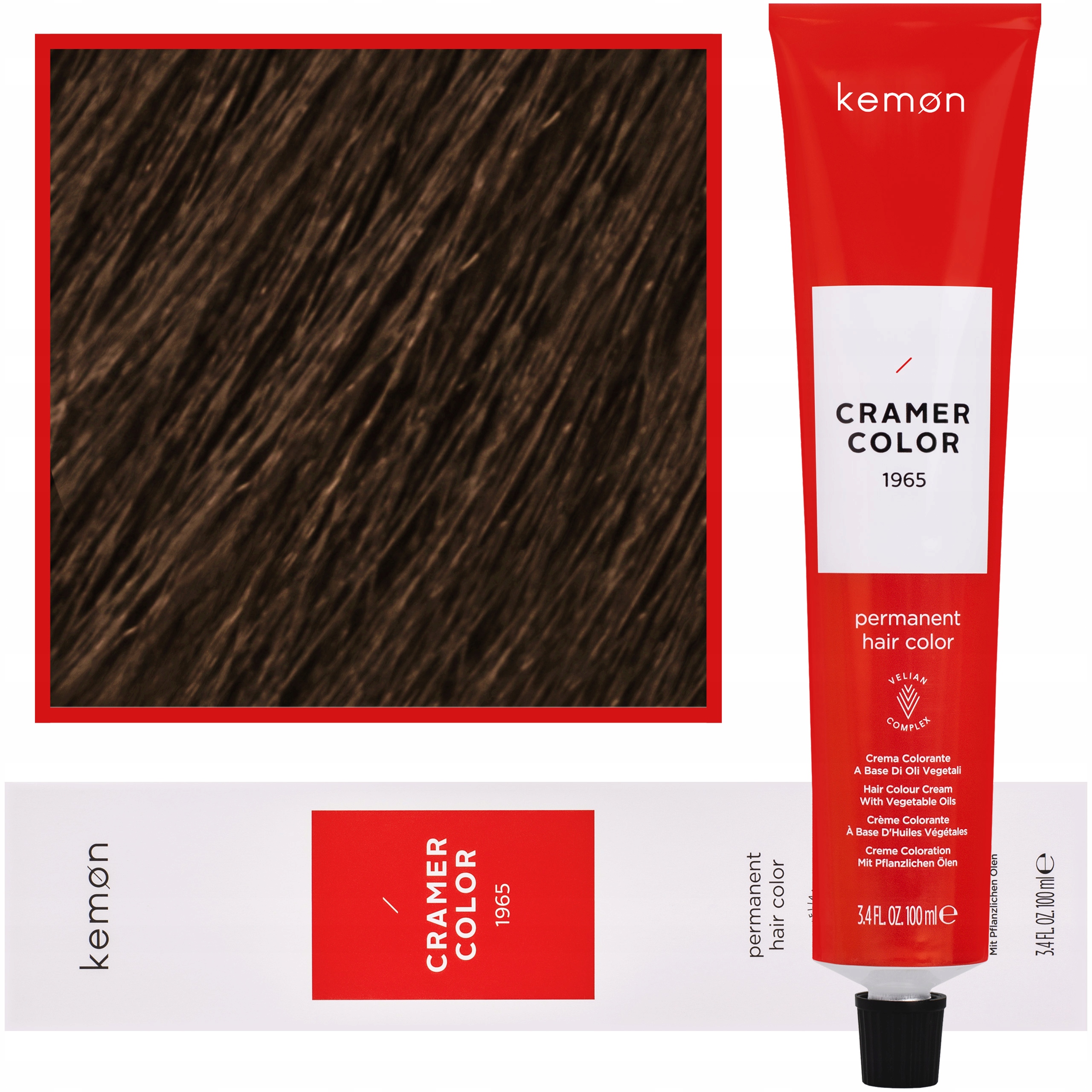 KEMON Cramer Color 100ml farba do włosów 7 (8020936045335) • Cena ...