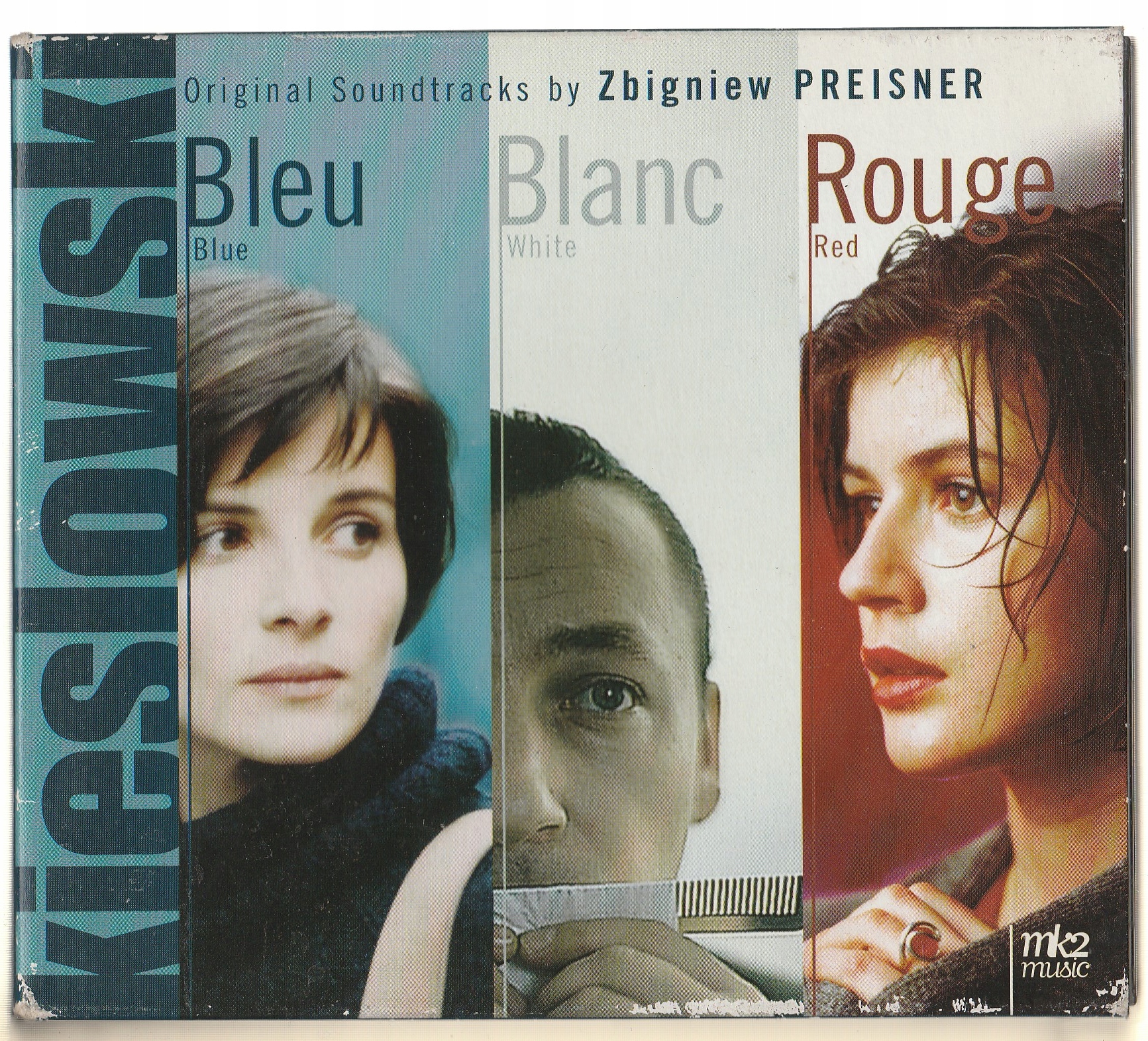 3 CD Box Zbigniew Preisner Three Colors Bleu Blanc Rouge Trzy Kolory ...