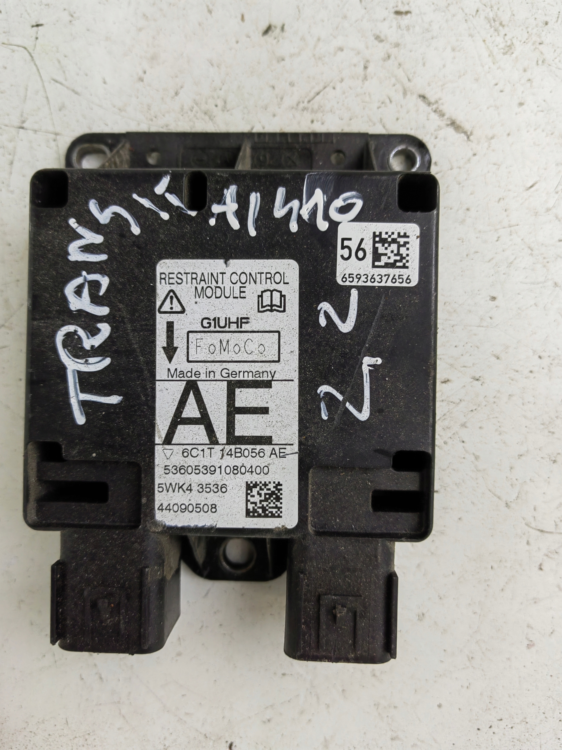 MODUŁ SENSOR AIRBAG TRANSIT MK7 6C1T-14B056-AE • Cena, Opinie - Allegro