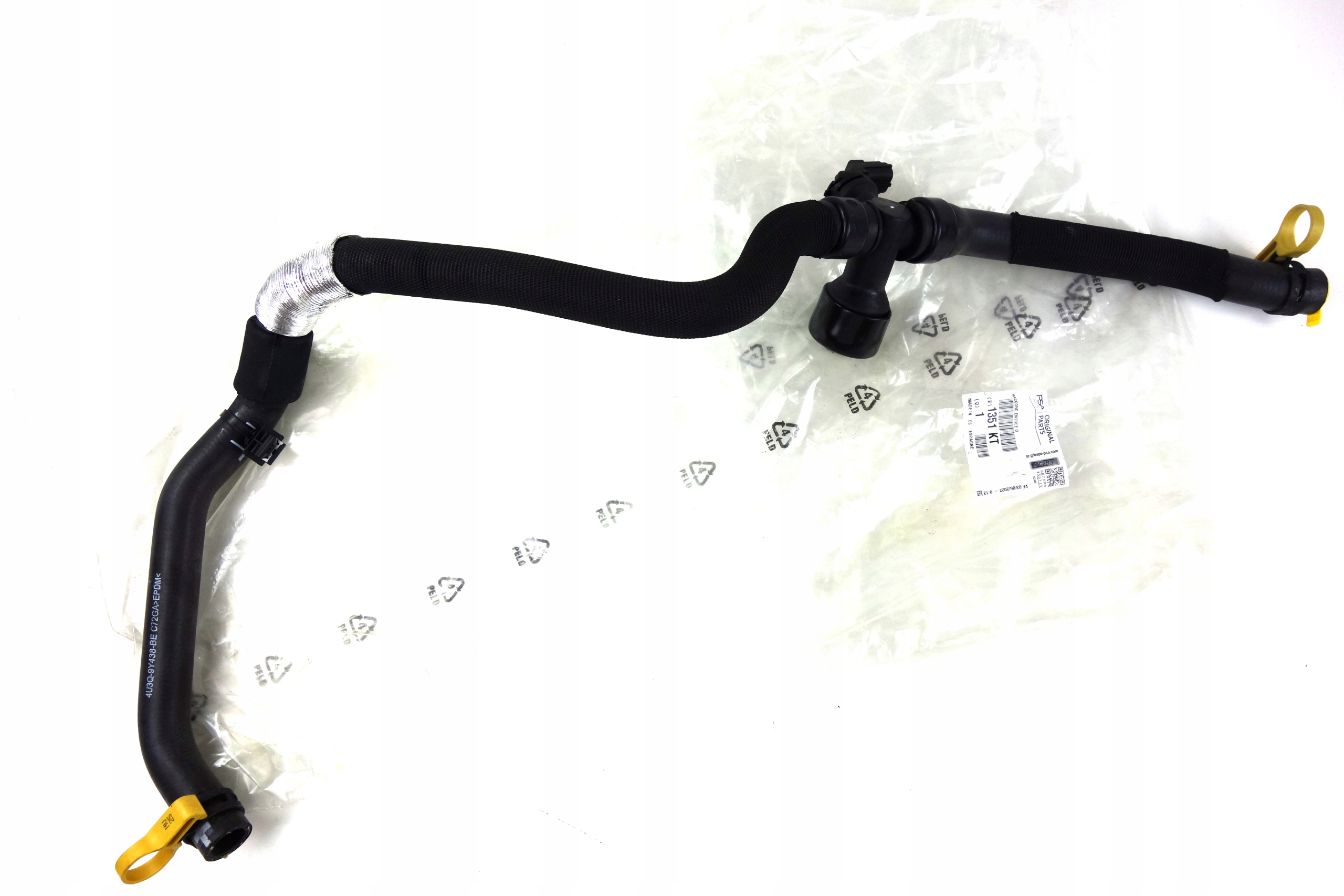 PRZEWOD WODY 1351KT CITROEN C5 III PEUGEOT 407 607 2.7HDI Z CZUJNIKIEM ...