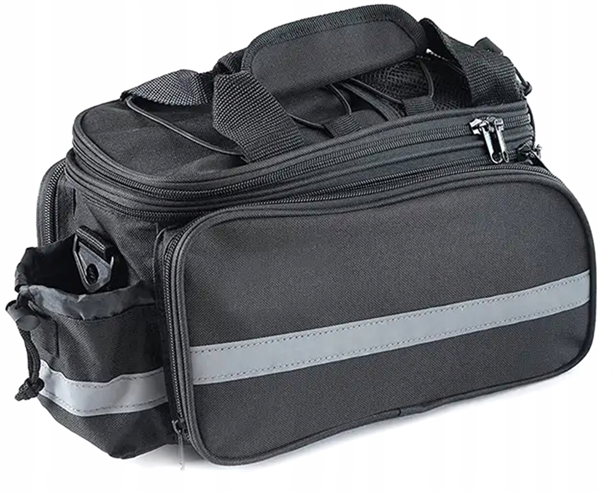 DUŻA TORBA NA ROWER BAGAŻNIK ROWEROWY SAKWA ROWEROWA ROZKŁADANY KUFER ...