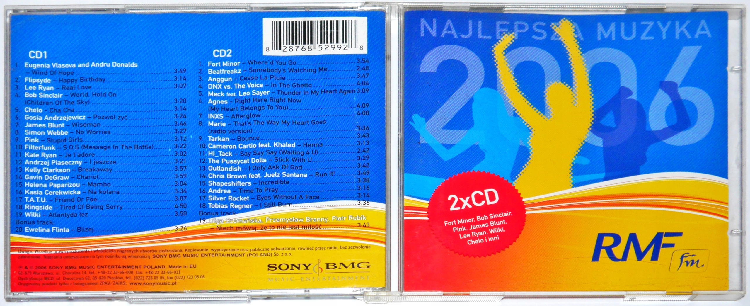 RMF FM Najlepsza Muzyka 2006 12914004716 - Sklepy, Opinie, Ceny w Allegro