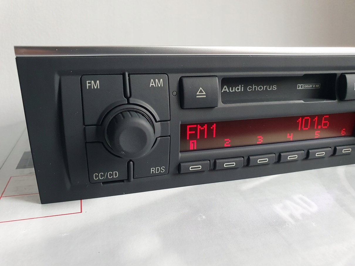 Radio samochodowe Audi chorus 2 1-DIN • Cena, Opinie - Allegro