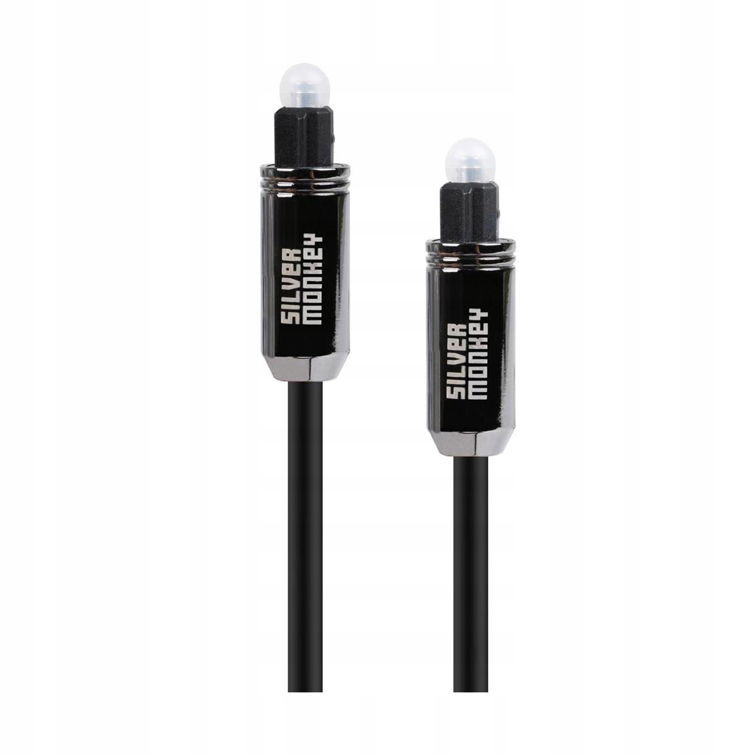 Silver Monkey Kabel optyczny audio toslink 2m - Sklep, Opinie, Cena w Allegro.pl