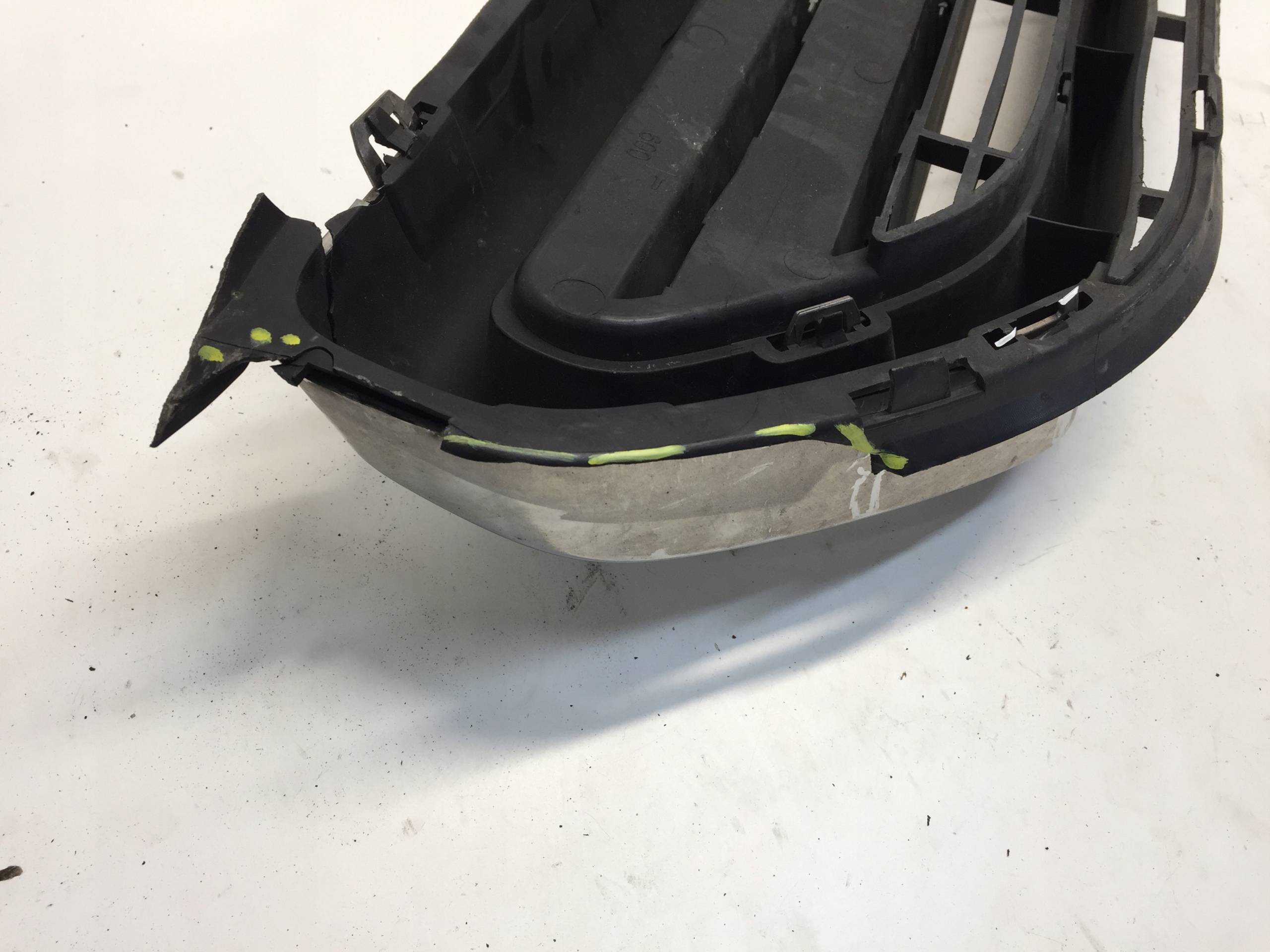 GRILL ATRAPA W ZDERZAK CHROM PEUGEOT 2008 2015R - РЕШІТКА РАДІАТОРА ...