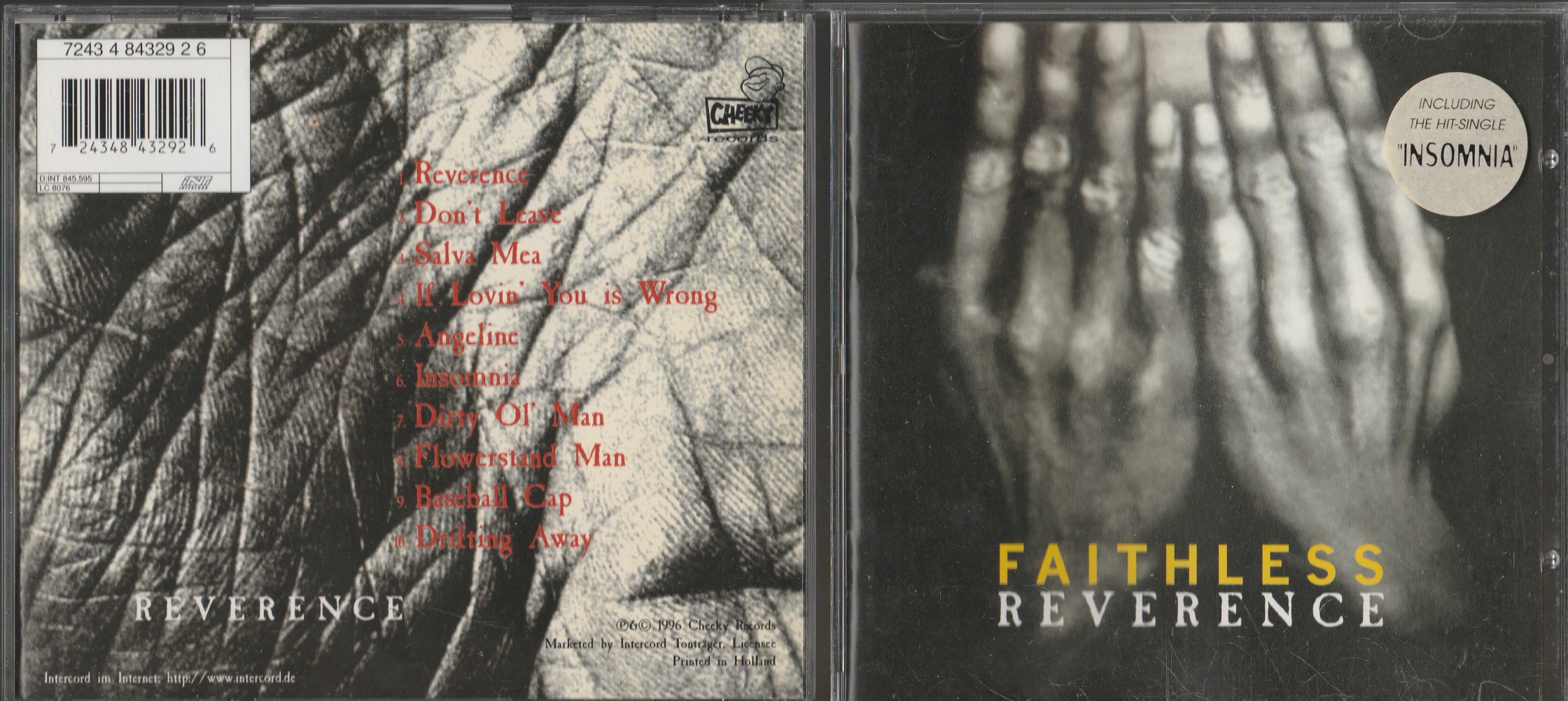 Płyta CD Faithless - Reverence 1996 I Wydanie ...