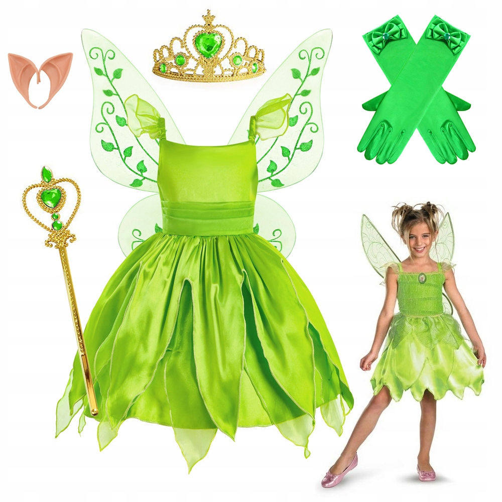 STRÓJ SUKIENKA WRÓŻKA DZWONECZEK XGETOP 140 (6975848992814) • Cena ...