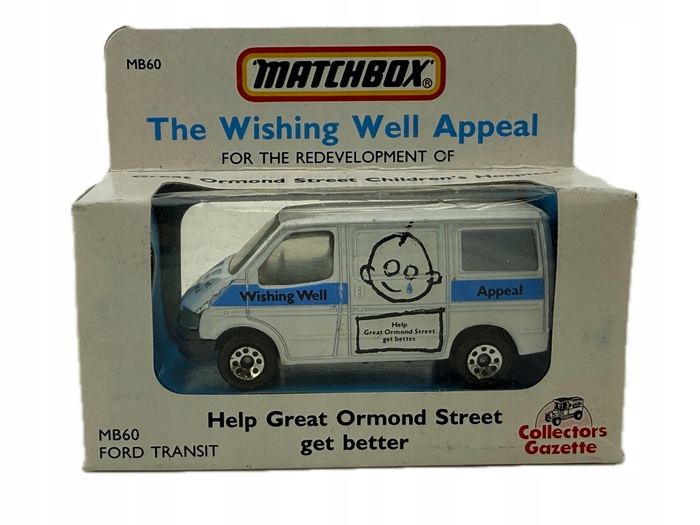 MB60 Ford Transit Wishing Well Appeal, Matchbox 1988, eredeti doboz za ...