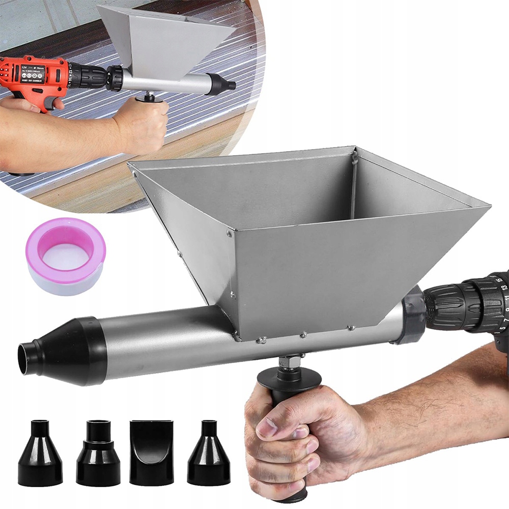 Fugázó és tömítő pisztoly fúrógéphez – Adapter / Kiegészítő ...