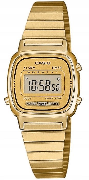 Dámske hodinky CASIO LA670WGA-9DF + BOX za 41.81EUR - Allegro
