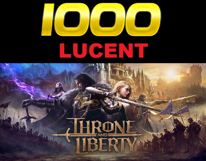 THRONE AND LIBERTY 1000 1K LUCENT VŠECHNY SERVERY EUROPA PC za 230 ...