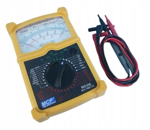 S306 Multimetr analogowy AC/DC 1000V, 10A MCP - Sklep, Opinie, Cena w ...