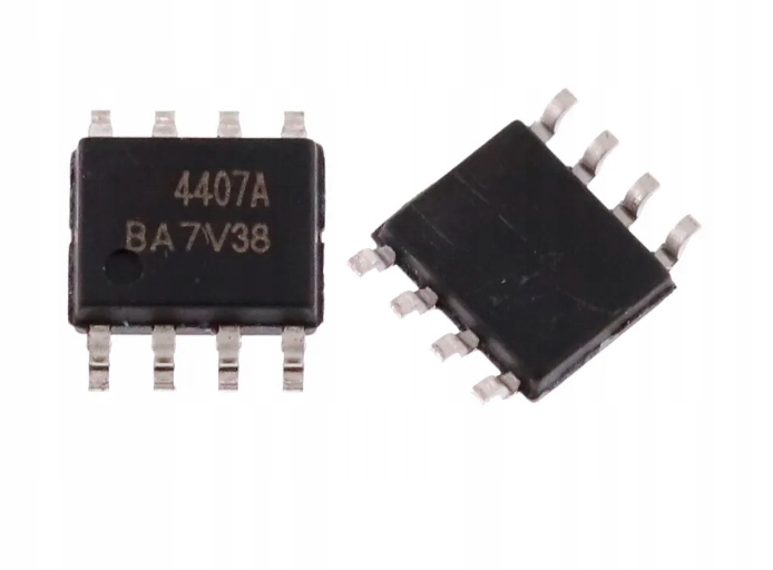 AO4407A MOSFET 12A 30V SO8 SMD TRANZYSTOR - Sklep, Opinie, Cena w Allegro