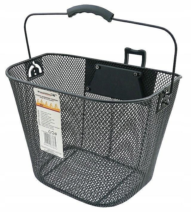 Kosz rowerowy przedni Carcommerce 5901741683635 czarny - 5901741683635 ...