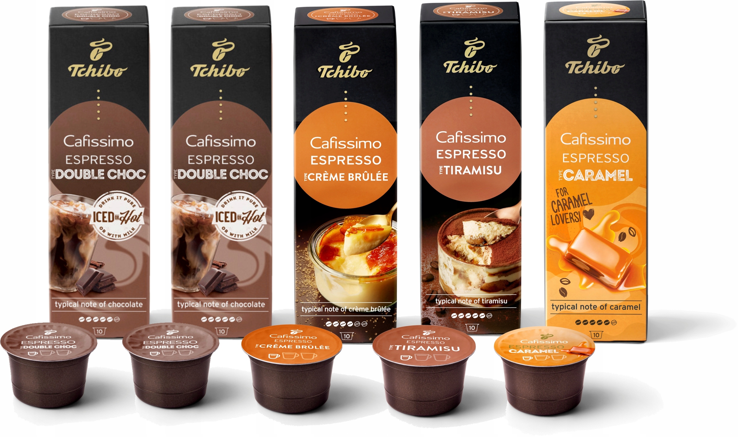 Kapsule Tchibo Cafissimo Aromatizované Set za 16,31 € - Allegro