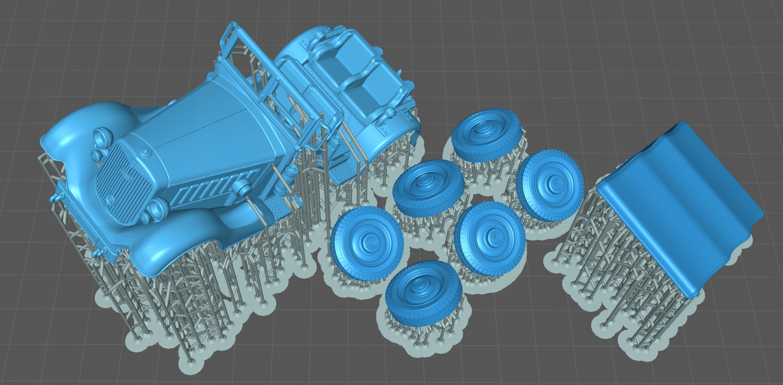 Horch 830R Kubelwagen - so strechou - 1:43 - Allegro