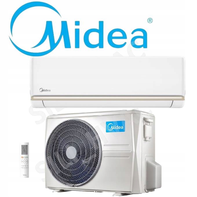 Klimatyzator MIDEA BLANC WARMER 7,0 KW DO GRZANIA • Cena, Opinie - Allegro