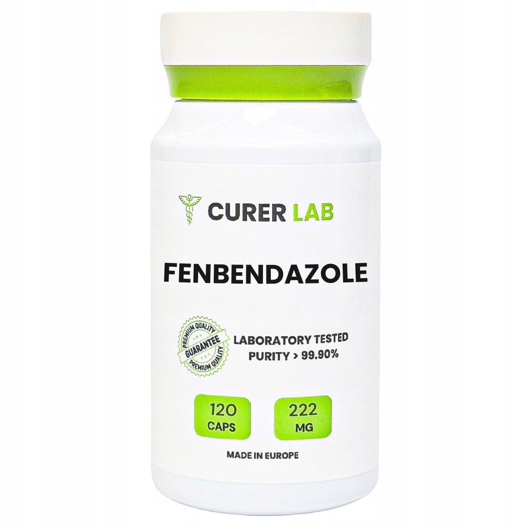 Fenbendazol (Fenben) 222 mg obj. > 99,90 %, 120 kapsúl, Curer Lab ...